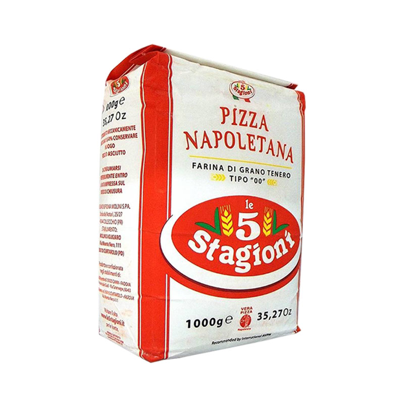 Harina para pizza napolitana de grano entero, 1kg - Ingredienta
