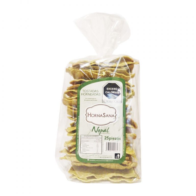 Ingredienta | Abarrotes > Tostada Cuadrada de Nopal